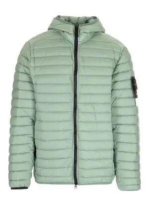 Stone Island Stone Island Padded Down Hooded Jacket Sage