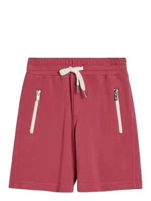 BRUNELLO CUCINELLI Brunello Cucinelli Cotton Piqué Bermuda Shorts With Drawstring