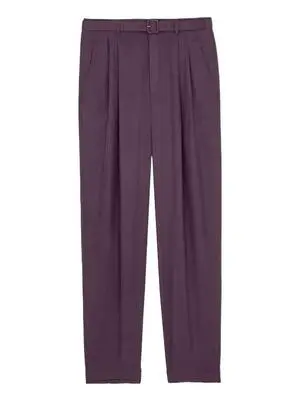 SAINT LAURENT Saint Laurent Pleated Front Tailored Trousers