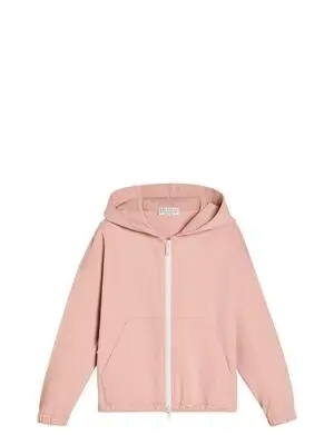 Brunello Cucinelli Zip-up Hoodie - Pink