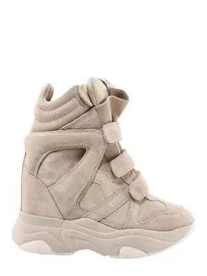 Isabel Marant Étoile Isabel Marant Balskee Suede Sneakers Nude