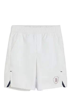 Brunello Cucinelli Nylon Bermuda Shorts With Logo - White