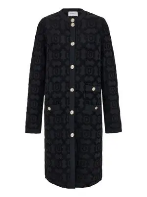 SALVATORE FERRAGAMO Salvatore Ferragamo Gancio Galore Logo Coat