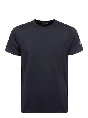 SAVE THE DUCK Chest Pocket T-shirt - Black