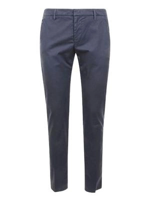 DONDUP Slim-fit Tailored Trousers - Blue