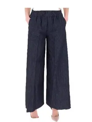 DONDUP Dondup Wide-Leg Elasticated Waist Trousers