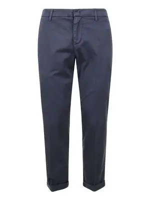 DONDUP Dondup Slim Cuffed Pants Black