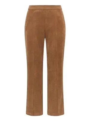 Malìparmi Corduroy Velvet Trousers - Camel
