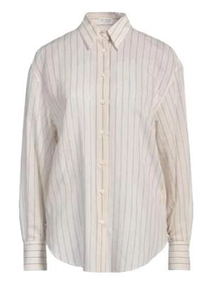 BRUNELLO CUCINELLI Brunello Cucinelli Striped Metallic Shirt