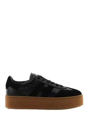 Hogan H681 Side H Patch Sneakers - Black