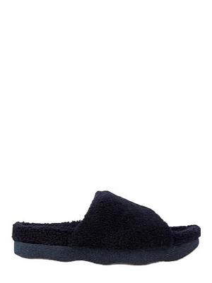 Chloé Lamb Wool Slippers - Black
