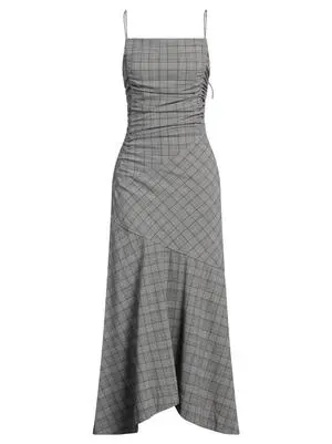 GANNI Asymmetrical Dress - Gray