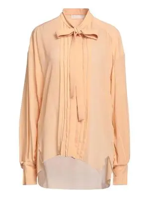 CHLOÉ Chloe Crepe Bow Shirt
