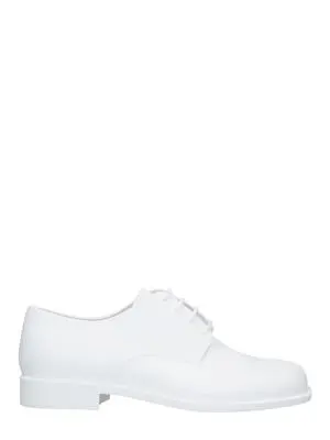 MAISON MARGIELA Round Toe Derby Shoes - White
