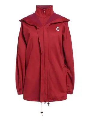 Isabel Marant Étoile Two-tone Hooded Zip-up Sweatshirt - Red