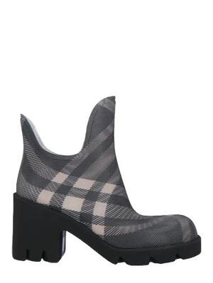 Burberry Burberry Printed Ankle Boots Black