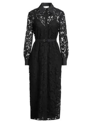 Tory Burch Lace Shirt Dress - Black