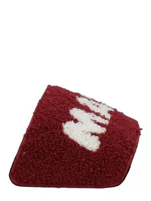 Marni Terrycloth Appliqué Slides - Black
