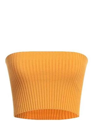 Chloé Knitted Bandeau Top - Orange