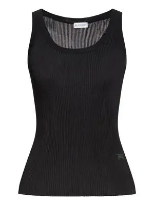 BURBERRY Burberry Ribbed Sleeveless T-Shirt