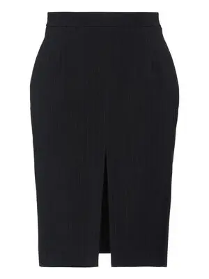 SAINT LAURENT Saint Laurent Pinstriped Pencil Skirt