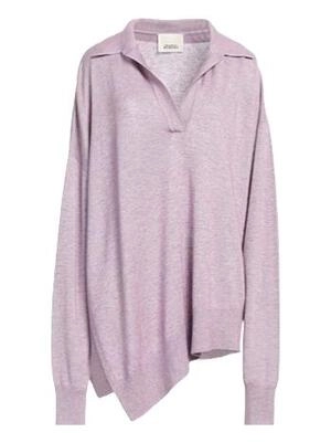 Isabel Marant Étoile Isabel Marant Long-Sleeved Polo Knit Pink