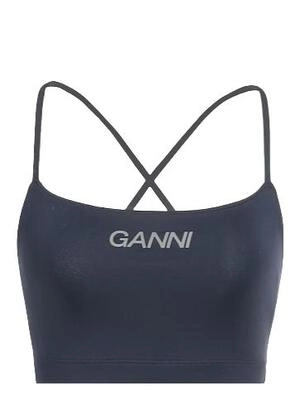 GANNI Tops - Black