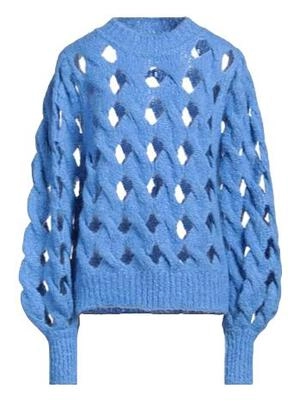 ISABEL MARANT ÉTOILE Isabel Marant Open-Knit Crewneck Long-Sleeve Sweater