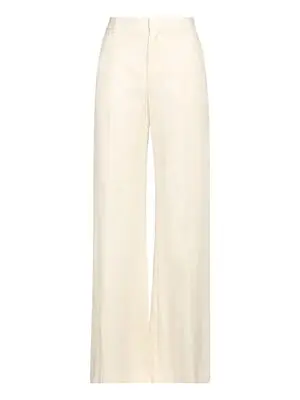 Chloé Wide-leg Casual Trousers - White
