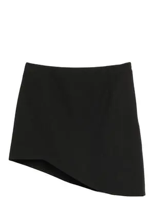SAINT LAURENT Saint Laurent Flared Skirt With Zip Fastening