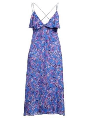 Isabel Marant Étoile Paisley-print Sleeveless Maxi Dress - Blue