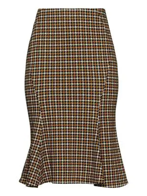 MARNI Marni Houndstooth Flared Skirt