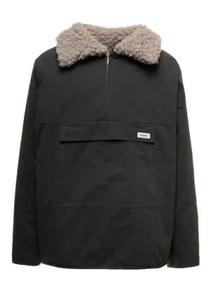 Nanushka Reversible Pullover Jacket - Black