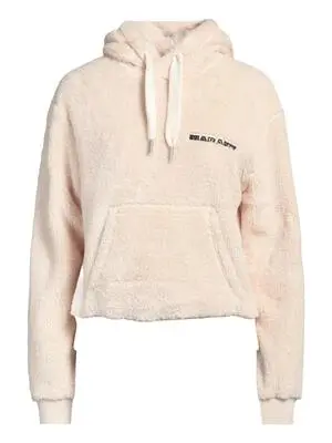 Isabel Marant Étoile Fleece Track Jacket With Embroidered Logo - Nude