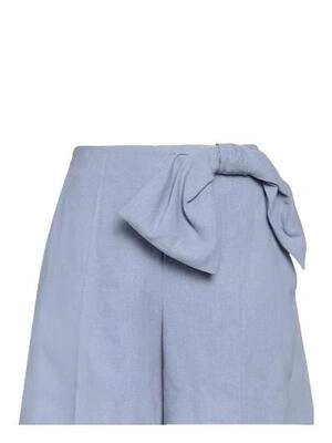 Chloé Chloe Bow Detail High Waisted Shorts Blue