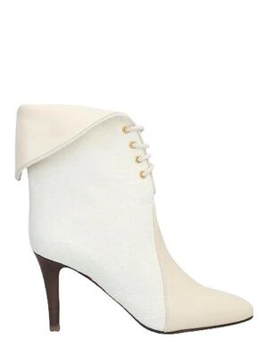 Chloé Chloe Ankle Boots White