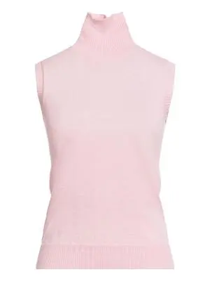 Sportmax Sportmax Sleeveless Turtleneck Top Pink