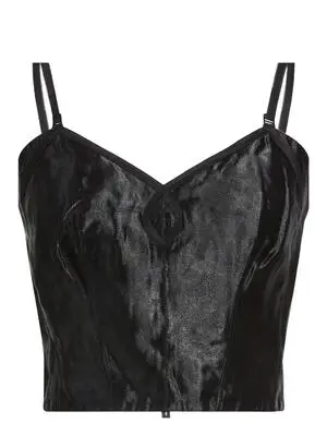 MAISON MARGIELA Maison Margiela Deep Neckline Cropped Top