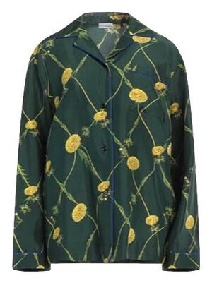 BURBERRY Burberry Floral Print Silk Shirt