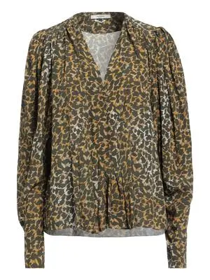Isabel Marant Étoile Printed V-neck Long Sleeve Cover-up - Multicolor