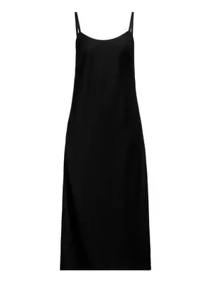 MAISON MARGIELA Scoop Neckline Slip Dress - Black