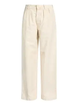 MAISON MARGIELA Wide-leg Gabardine Trousers - White