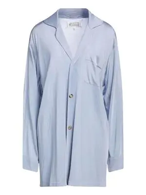 MAISON MARGIELA Knitted Cardigan - Blue