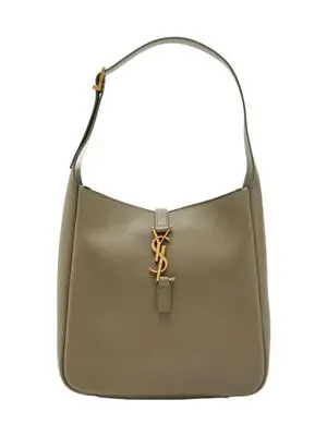 Saint Laurent Saint Laurent Le 5 À 7 Small Leather Hobo Bag Brown