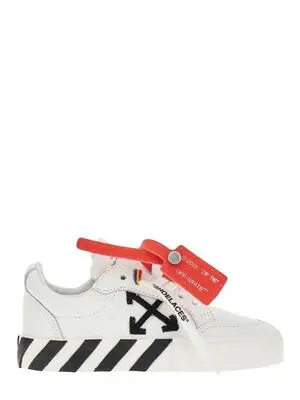 Off-White Vulcanized Lace-up Sneakers - White