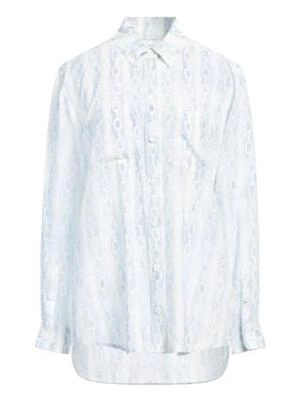 Burberry Printed Shirt Blouse - White