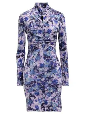 Isabel Marant Étoile Floral Long Sleeve Mini Dress - Multicolor