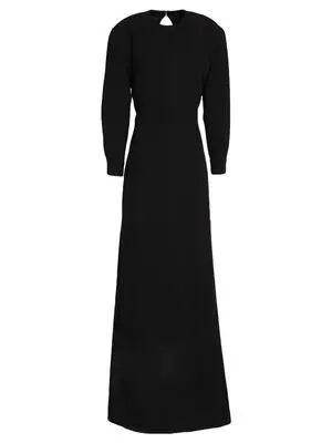 Saint Laurent Long Sleeve Gown - Black