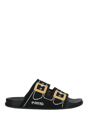 Marni Knitted Sandals - Black