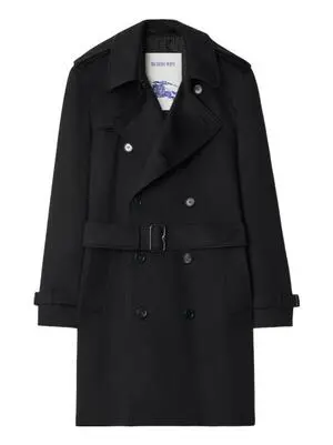 Burberry Mid-length Trench Coat - Black